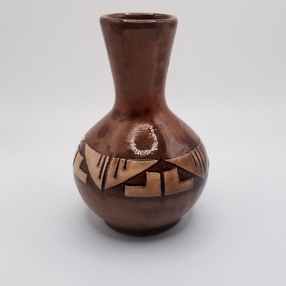 SPRCSO | Art | Sioux Vase Native American Pottery Signed Small Sprcso ...